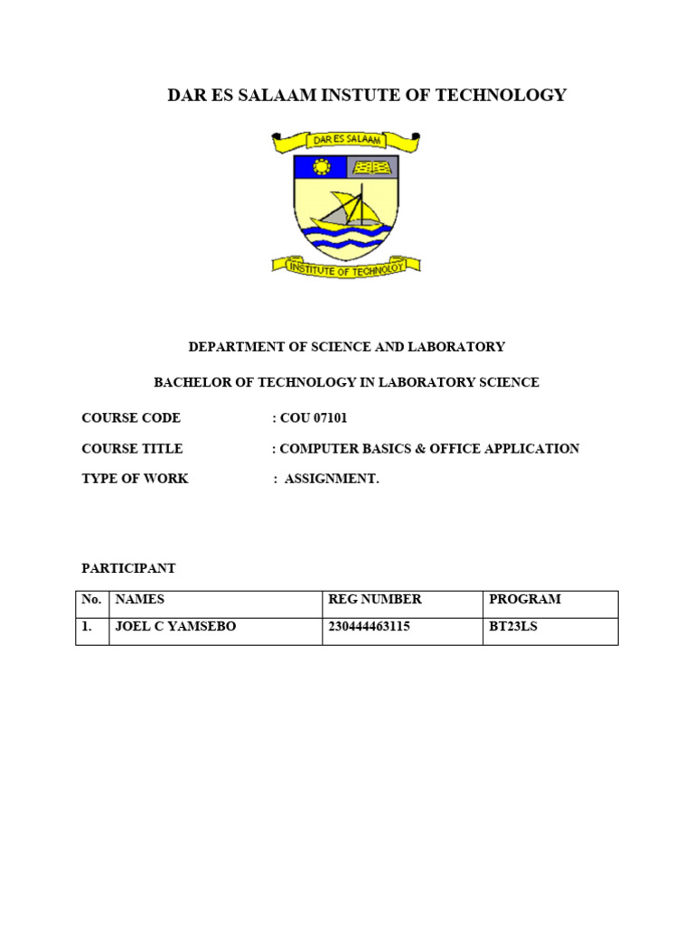 Computer Assignment | PDF | Microsoft Excel | Macro (Computer Science)