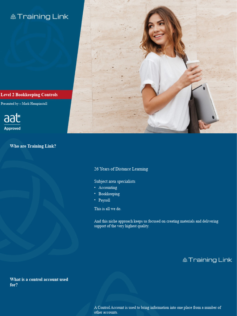 Training Link Level 2 Bookkeeping Controls | Download Free PDF ...