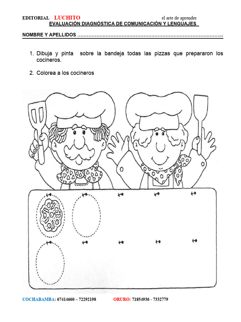 LENGUAJE 1RO DIAG. NIVELACIÓN | PDF