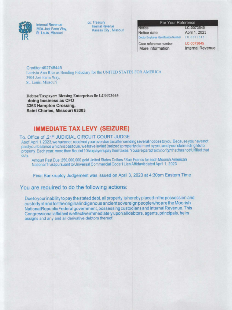 Tax Levy 2 20240123180029 2-6-24 | PDF