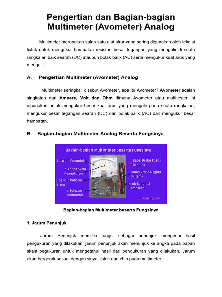 Pengertian Dan Bagian AVO | PDF