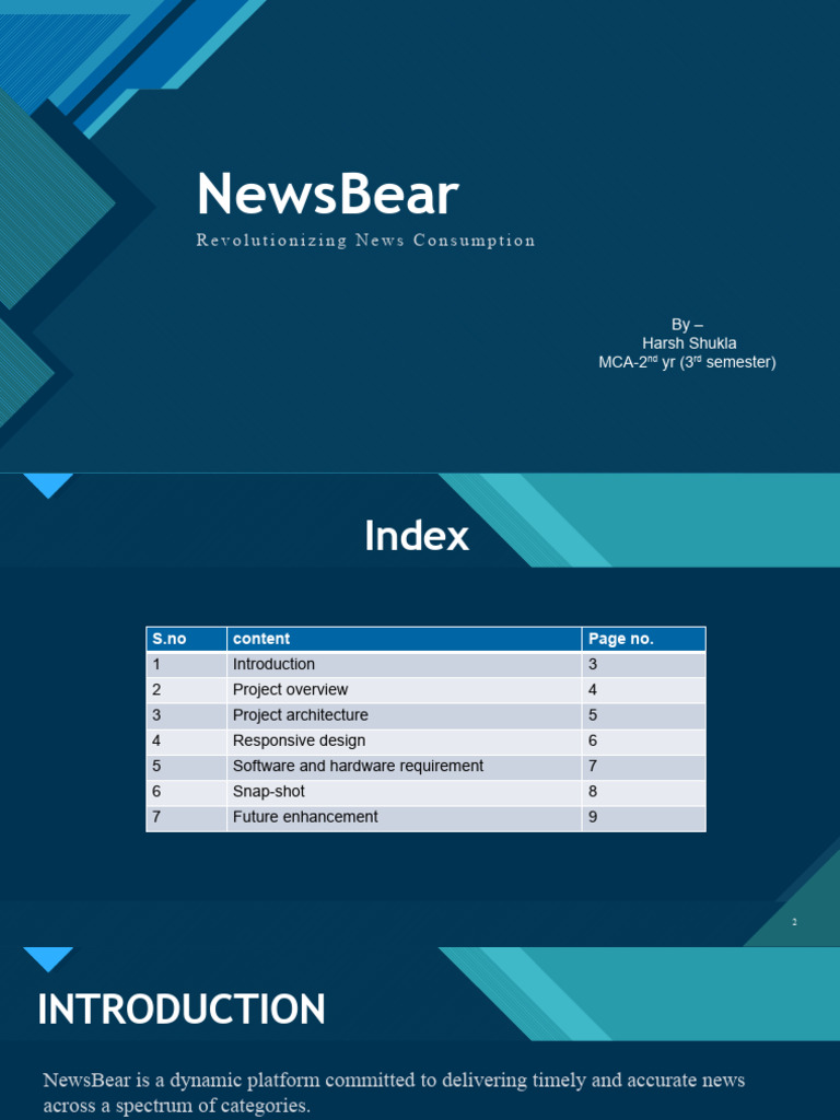 News Bear | PDF | World Wide Web | Internet & Web