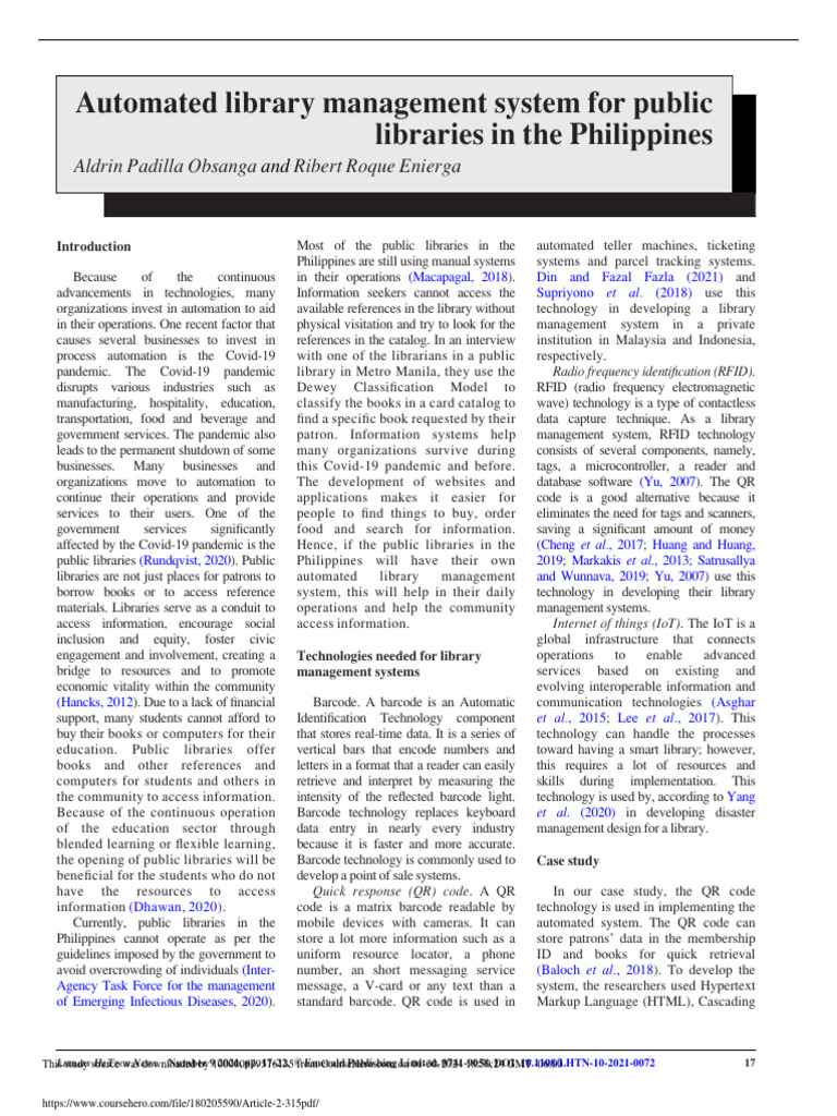 Article 2 315 | PDF | Barcode | Internet Of Things