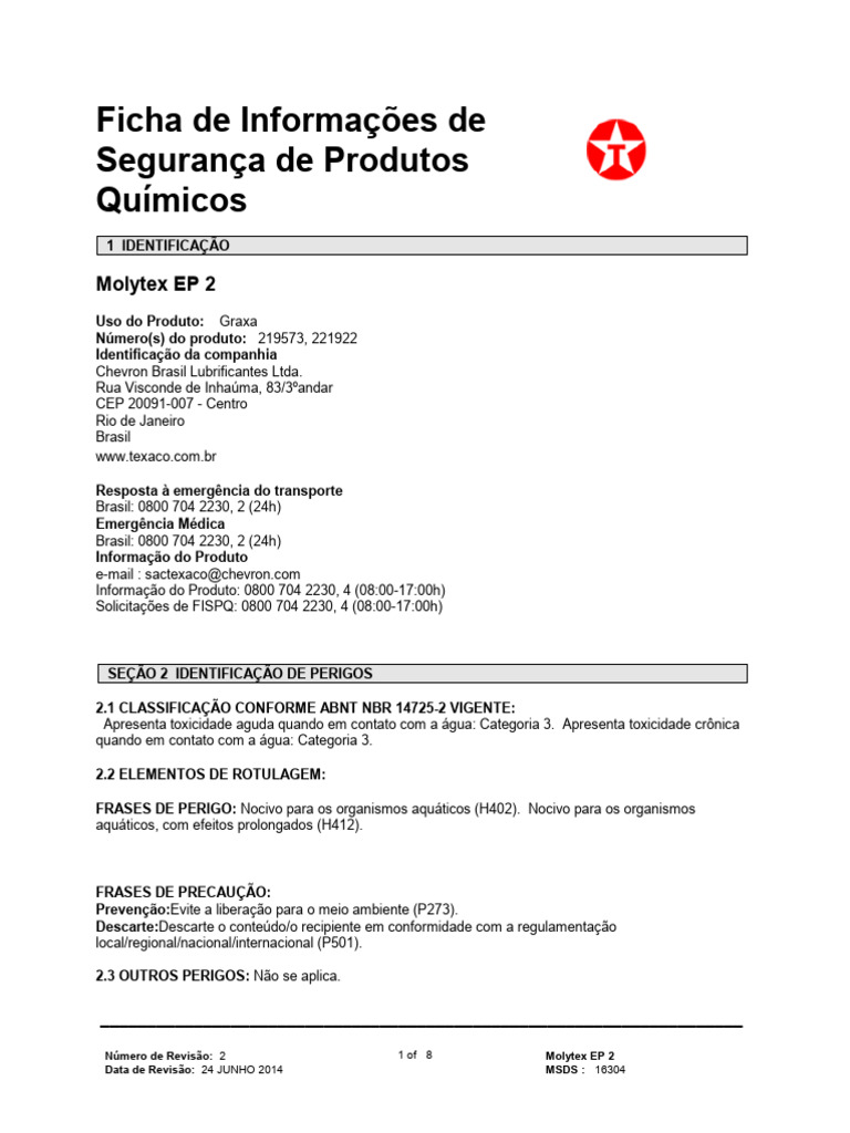 Molytex-Ep-2 Fispq PT | PDF | Química | Natureza