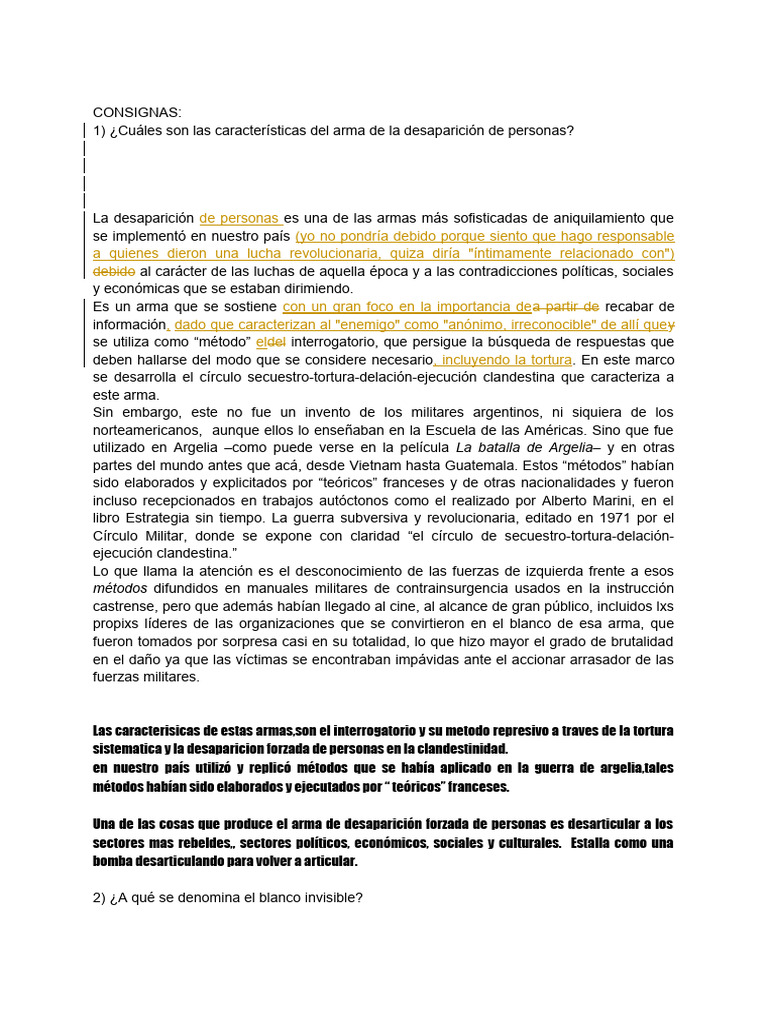 Trabajo Práctico # 2 HMPM | PDF | Militar