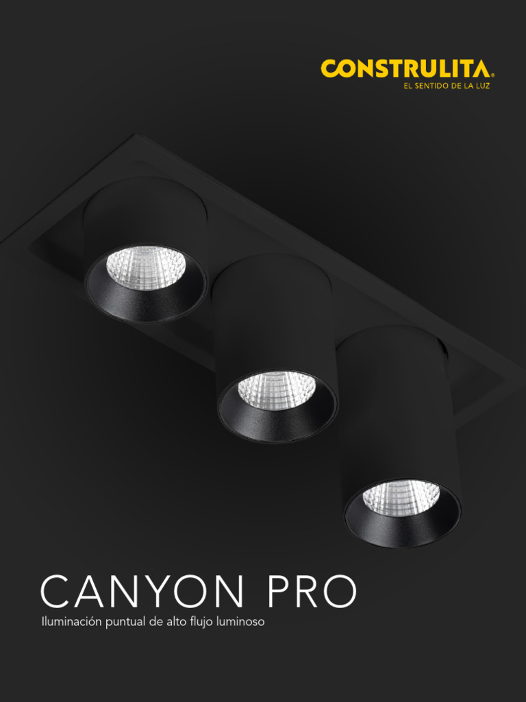 Iluminación Efectiva con Canyon Pro | PDF