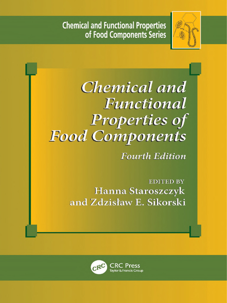 (Chemical and Functional Properties of Food Components Series ...