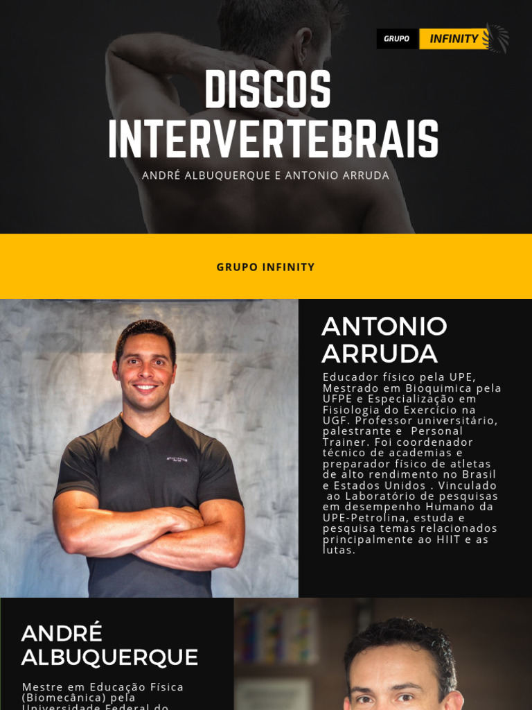 Funções e Cuidados com Discos Intervertebrais | PDF | Coluna vertebral