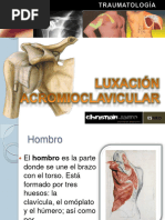 Luxacion Acromioclavicular | PDF | Articulación | Hombro