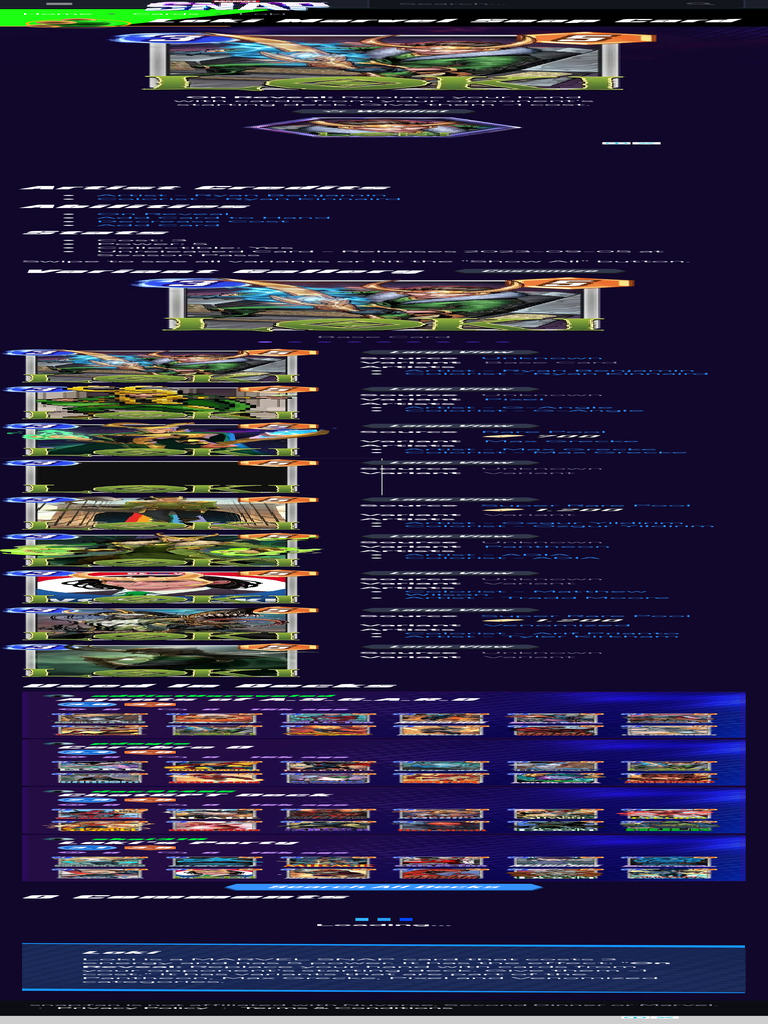 Loki - Marvel Snap - Snap - Fan | PDF | Card Games | Playing Cards