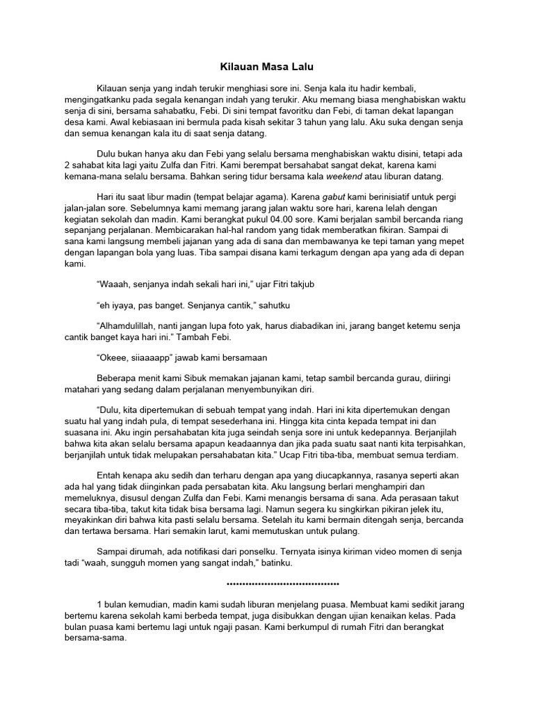 Cerpen Aisya Pdf