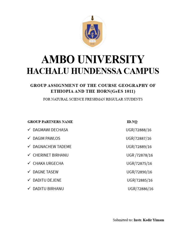 Geography Class Note | PDF