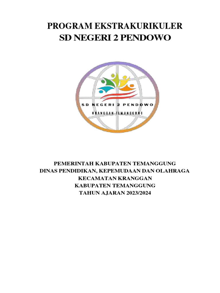 Laporan Kegiatan Ekstrakurikuler Drumband SDN 2 Pendowo | PDF
