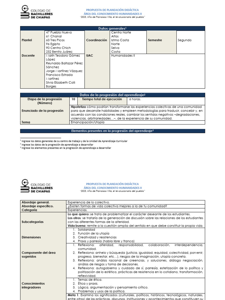 PD - Humanidades Ii-Pg10 | PDF | Conocimiento | utopía