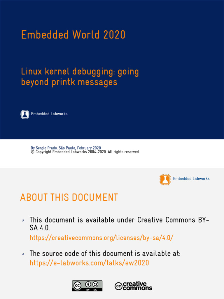 Linux Kernel Debugging Going Beyond Printk Messages | PDF | Embedded System | Software