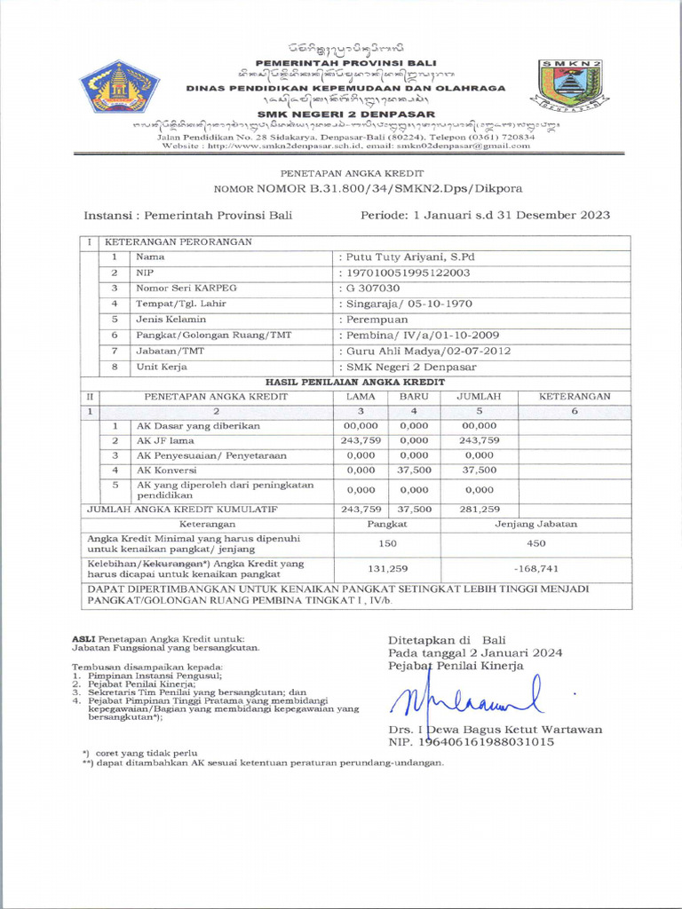 Konversi Pak 2023 | PDF