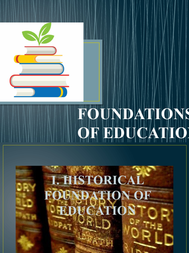 Foundations of Education | PDF | Thought | Learning