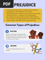 Five Types of Prejudice Explained | PDF | Prejudices | Injustice
