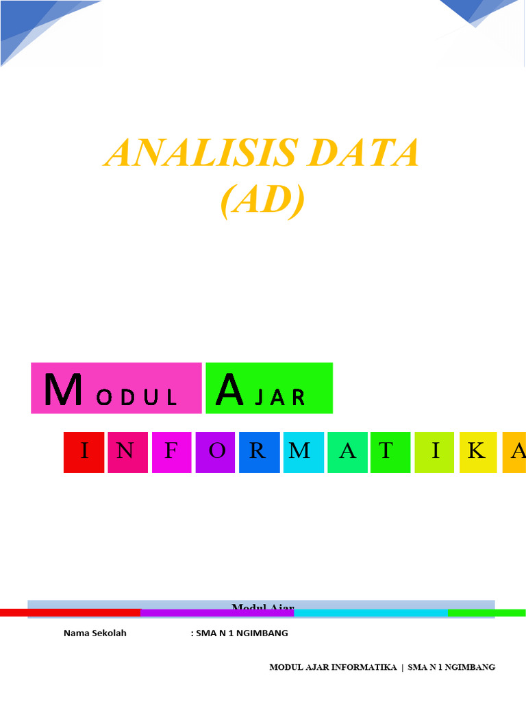 Modul Ajar (Informatika) AD | PDF