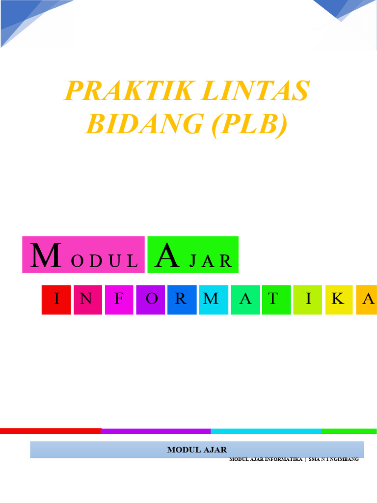 Modul Ajar (Informatika) PLB | PDF