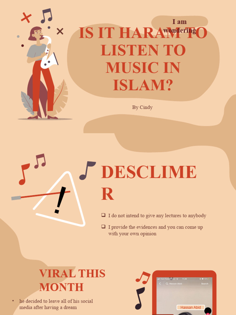 Is It Haram To Listen To Music in Islam | PDF | Islamic Ethics ...