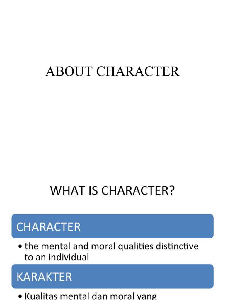 Character Defines | PDF