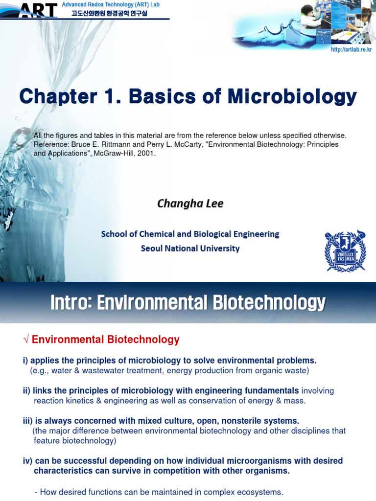 1-Basics of Microbiology | PDF | Cell (Biology) | Bacteria