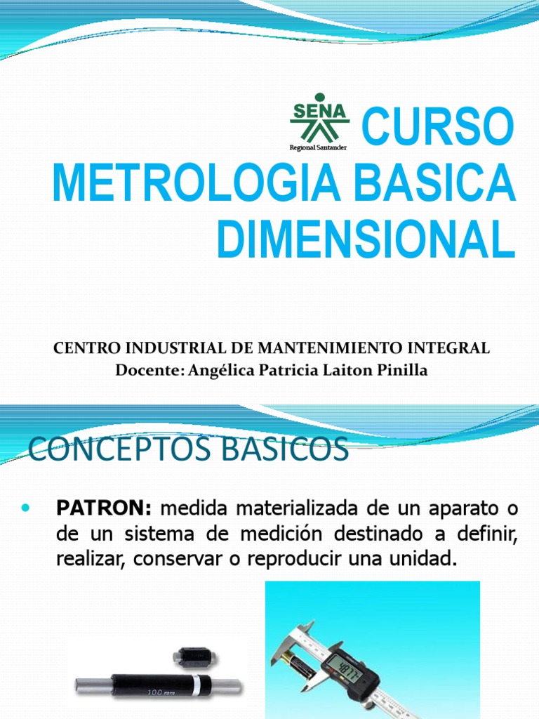 Conceptos Basicos de Metrologia | PDF | Medición | Metrología
