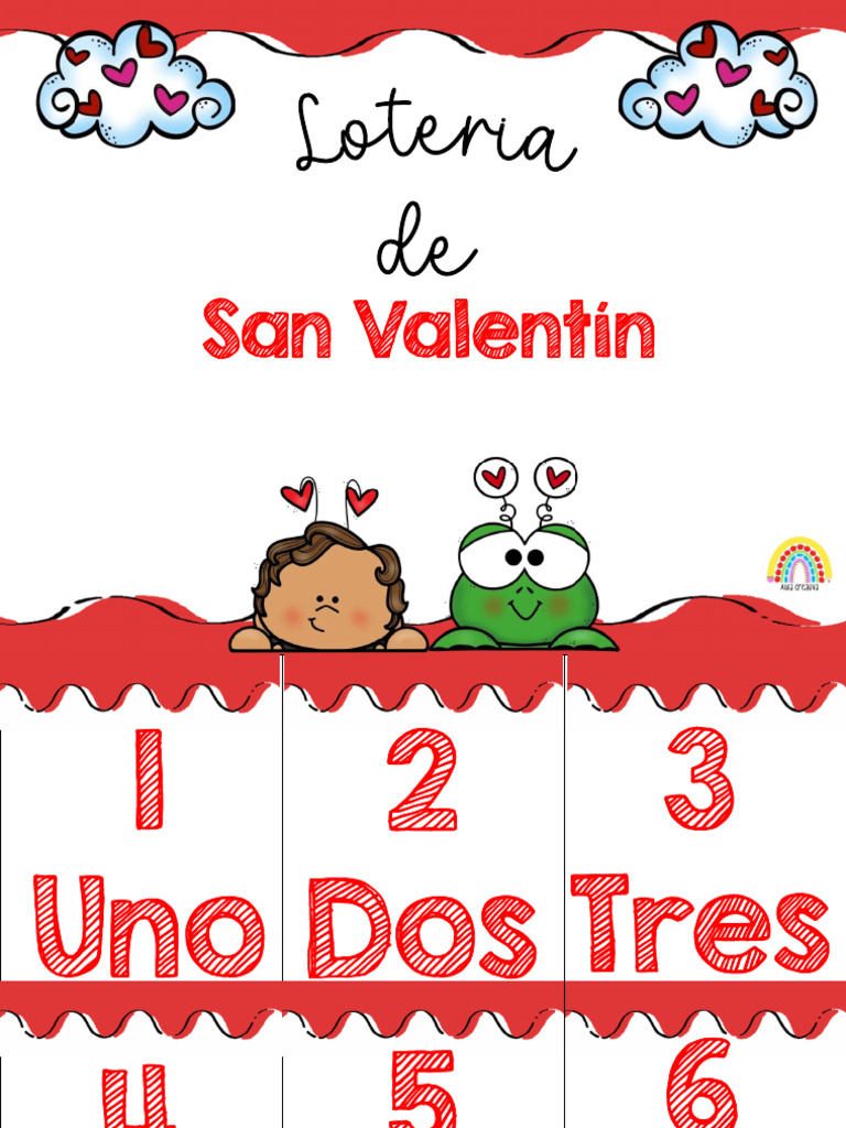 2 Material Juego Loteria de San Valentín | PDF