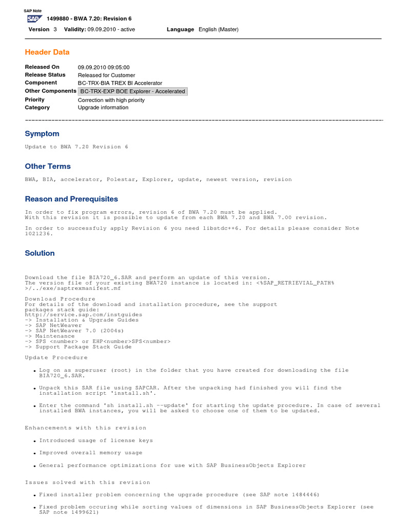 BWA 720 Revision 6 | PDF | Computer Programming | System Software