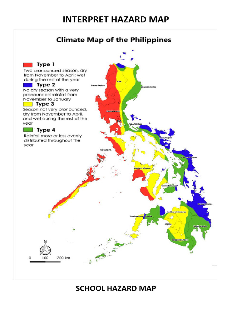Interpret Different Hazard Map | PDF