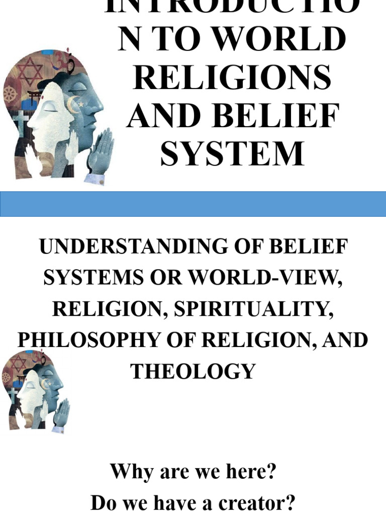 Introduction To World Religions and Belief System | PDF | God | Deities