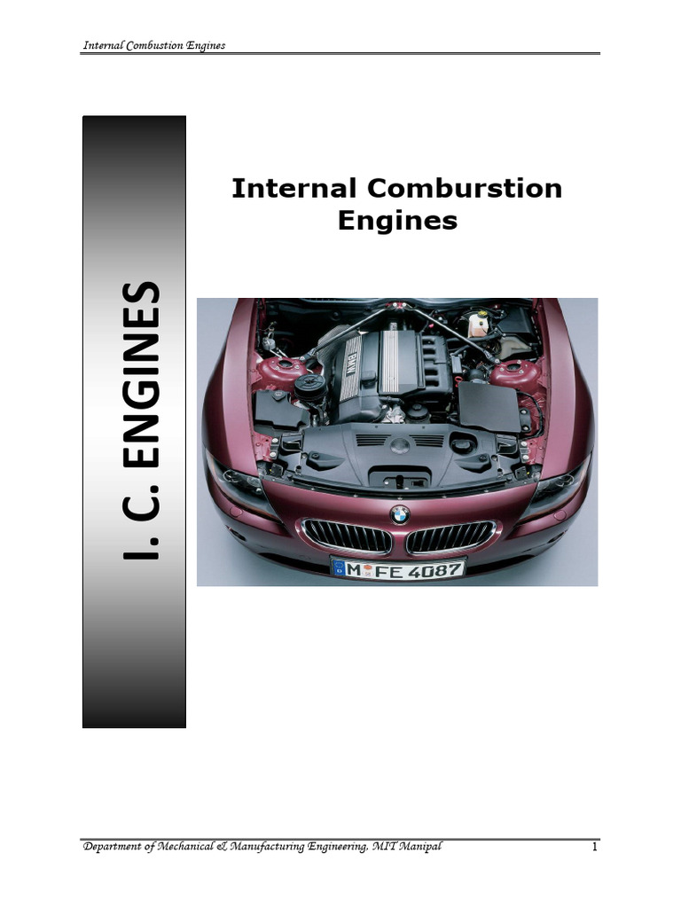 Ic Engines & Lubrication Notes Part 2 | PDF | Internal Combustion ...