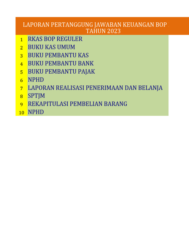 Bku Bulan Mei 2023 | PDF