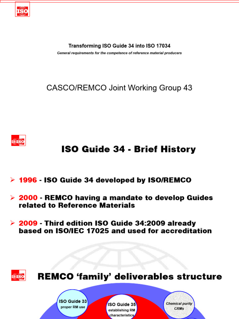 ISO-CASCO ISO 17034 2016 General Requirements For The Competence of ...