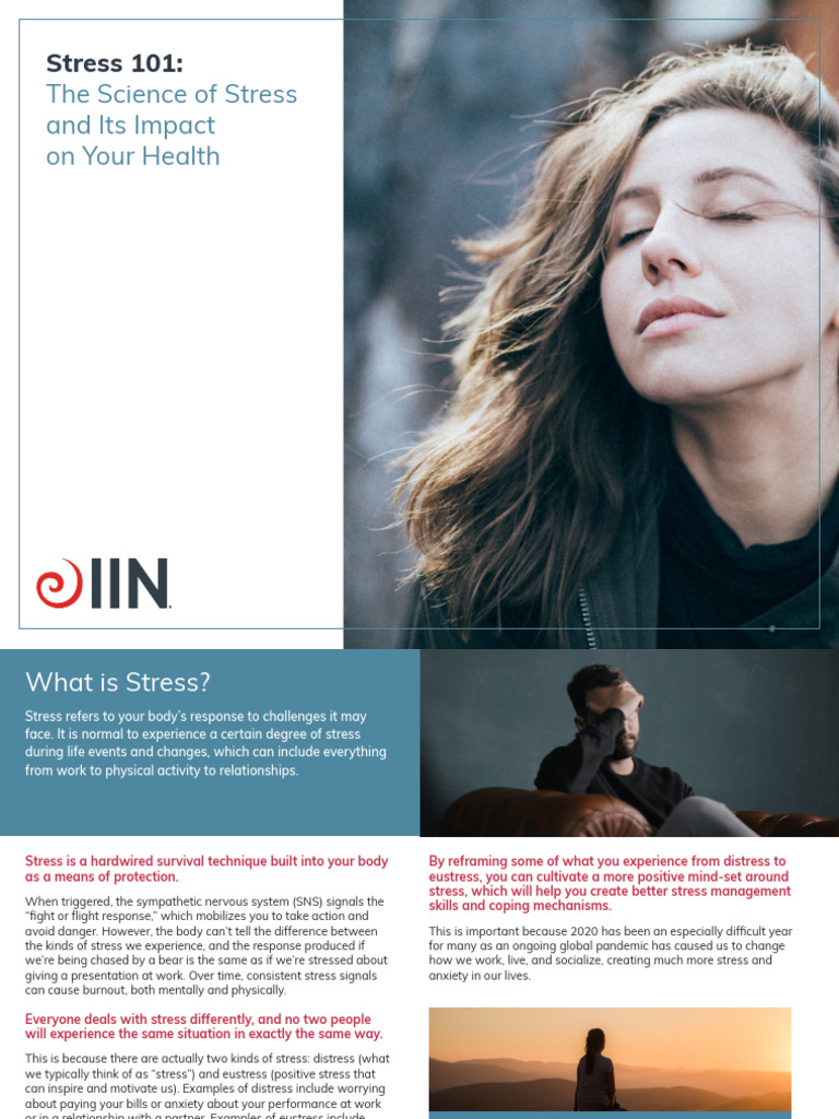 Stress Guide 101 | PDF | Stress (Biology) | Psychology