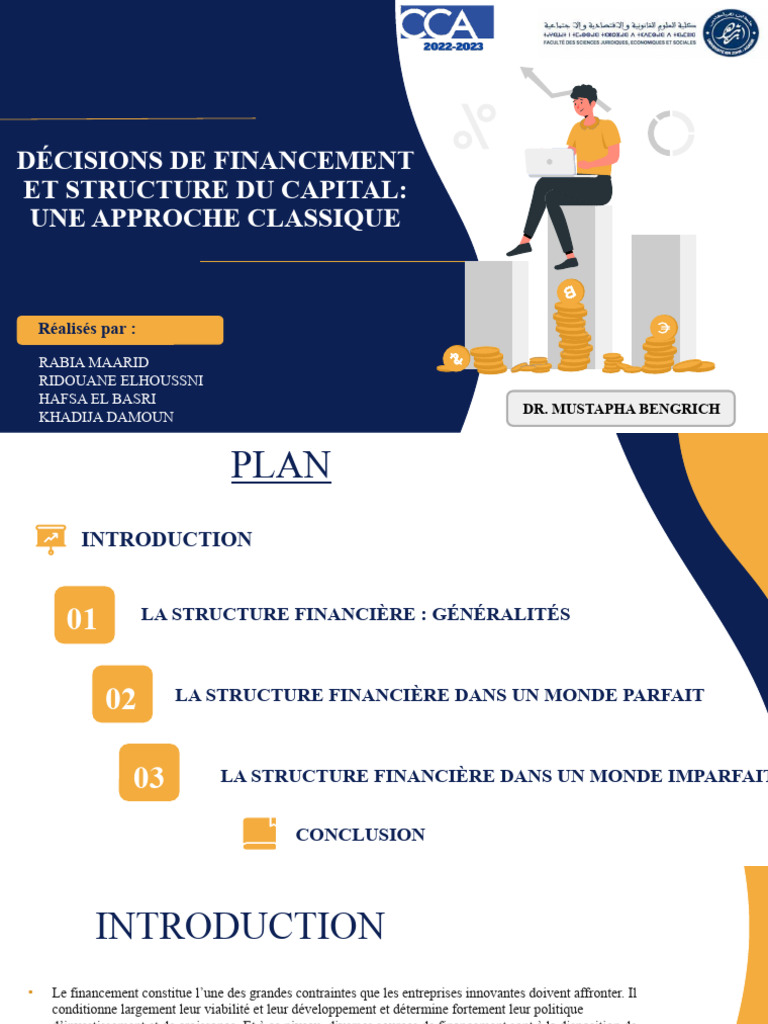 Financement et Structure du Capital | PDF | Capitaux propres | Business