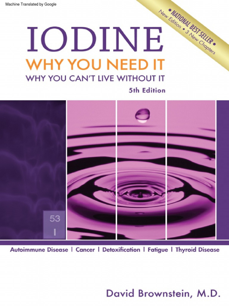 Iodine Why You Need It Why You Cant Live Without It | PDF | Yodo | sal