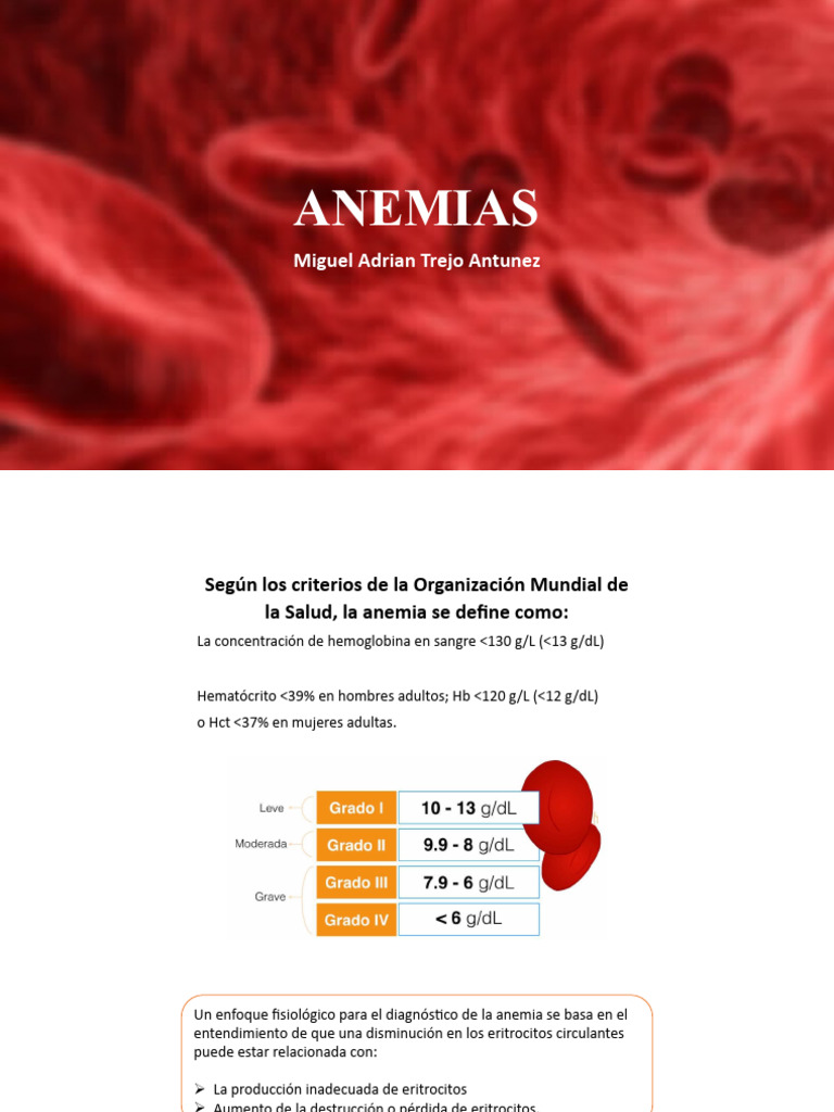 Anemia | PDF | Anemia | Glóbulo rojo