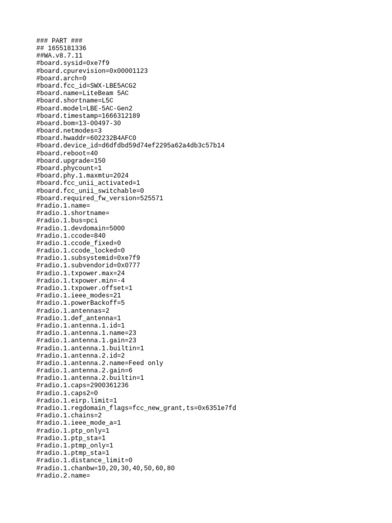 WA-602232B4AFC0 CFG | PDF