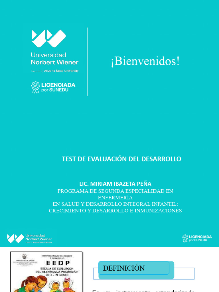 Evaluacion Desarrollo Psicomotor | PDF | El embarazo | Evaluación