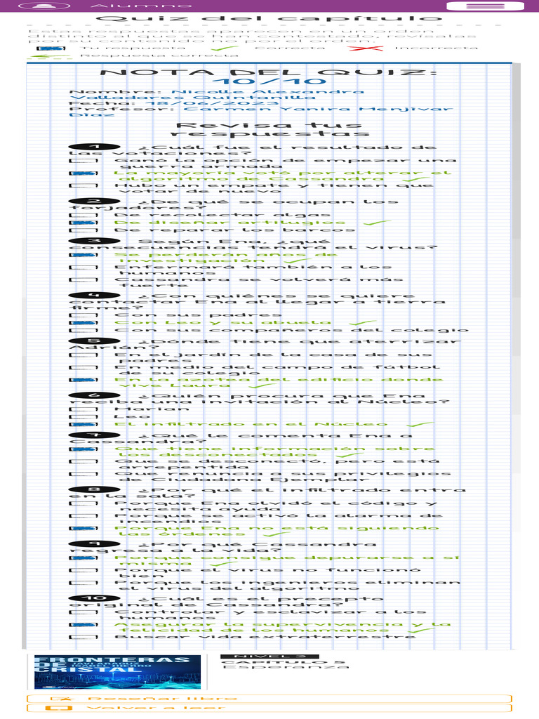 Quiz Capítulo 5 | PDF