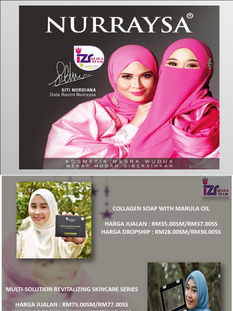 KATALOG NURRAYSA #IZARATEAM | PDF | Cosmetics | Toiletry
