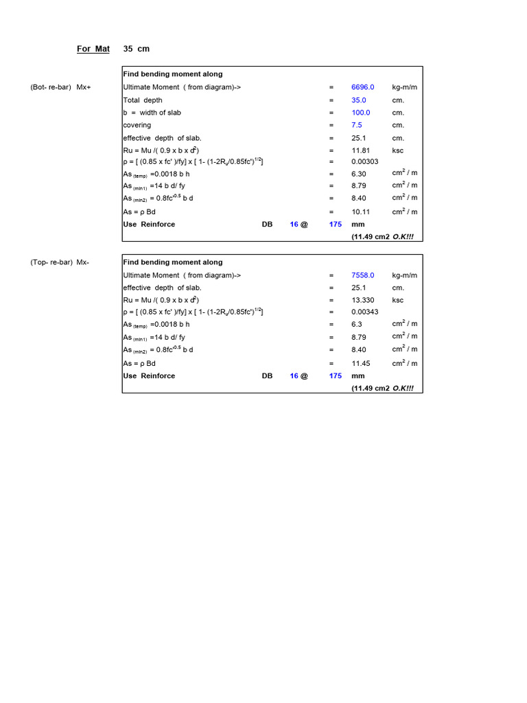 Mat350 1 | PDF | Civil Engineering | Reinforced Concrete