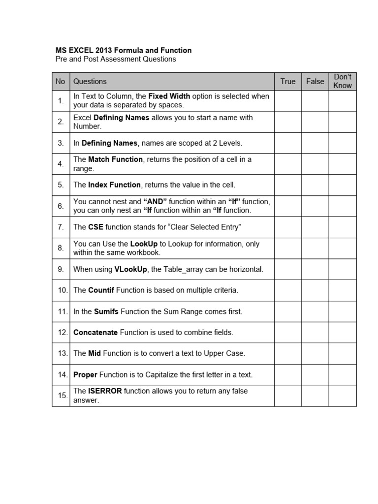Functionquiz Pdf Function Mathematics Database Index