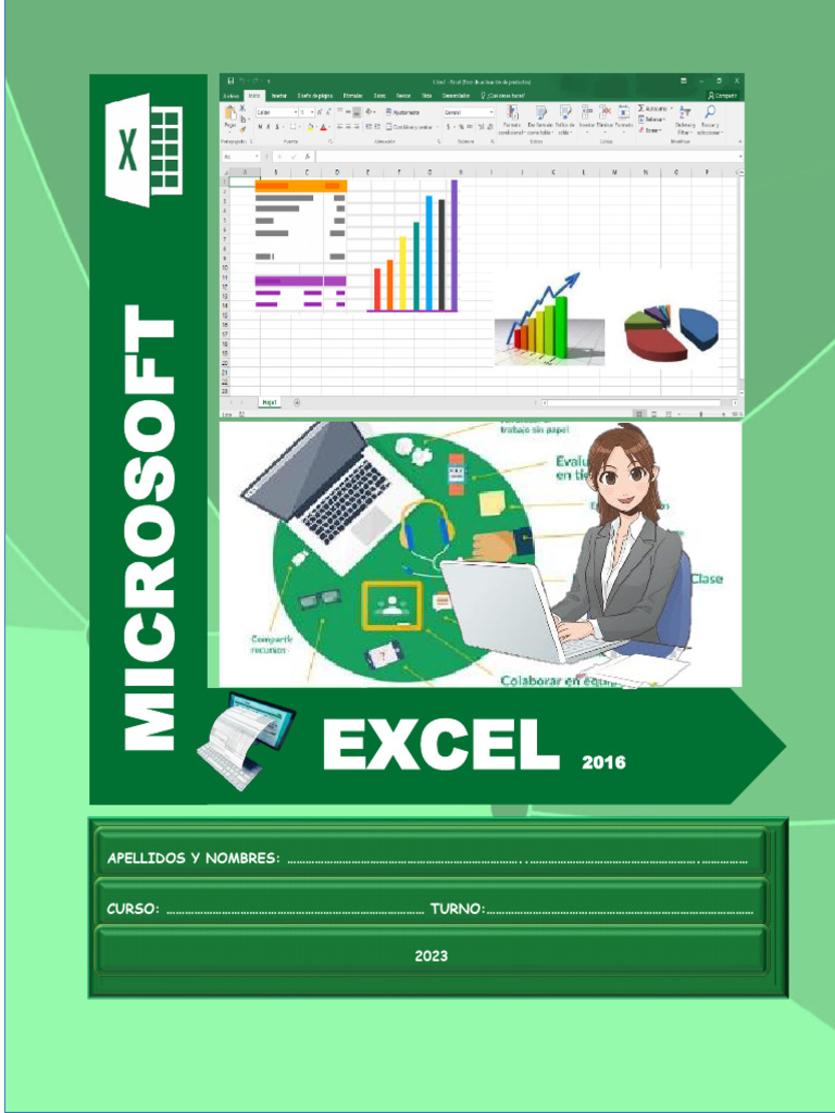 Manual Excel 2023 | PDF | Microsoft Excel | Hoja de cálculo