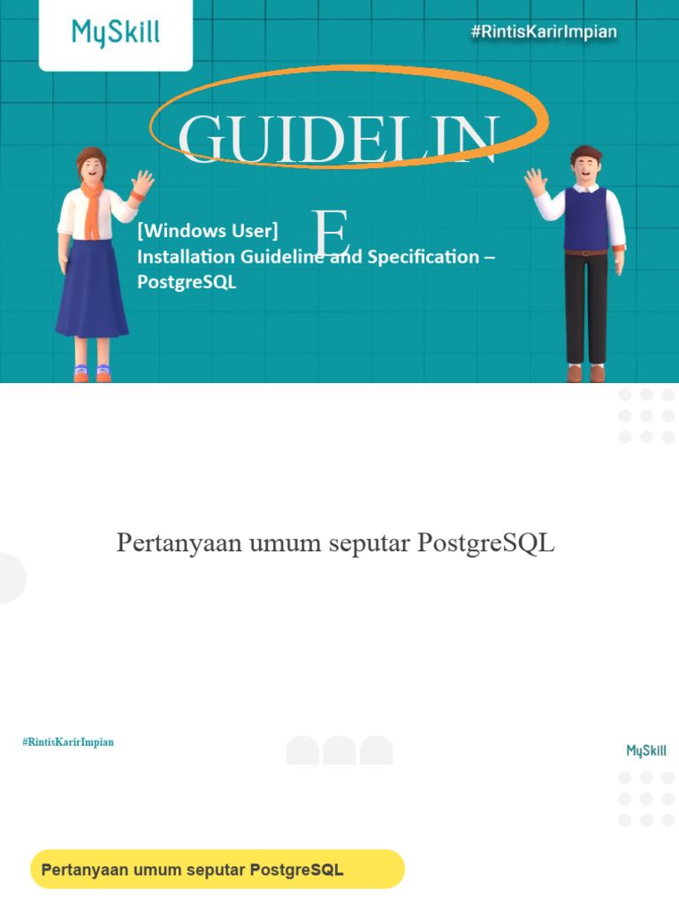 (WINDOWS) - Installation Guideline and Specification - PostgreSQL | PDF