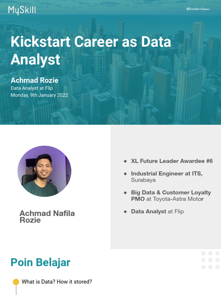 Kickstart Career As Data Analyst | PDF | Business | Economies