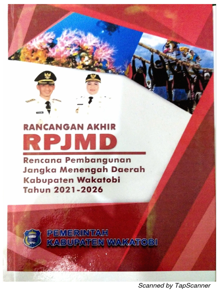 Dokumen Rencana Pembangunan Jangka Menengah (RPJMD) Waktobi TH 2021 ...