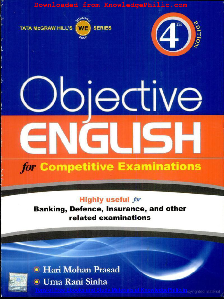 Objective English - Hari Mohan Prasad (KnowledgePhilic) | PDF